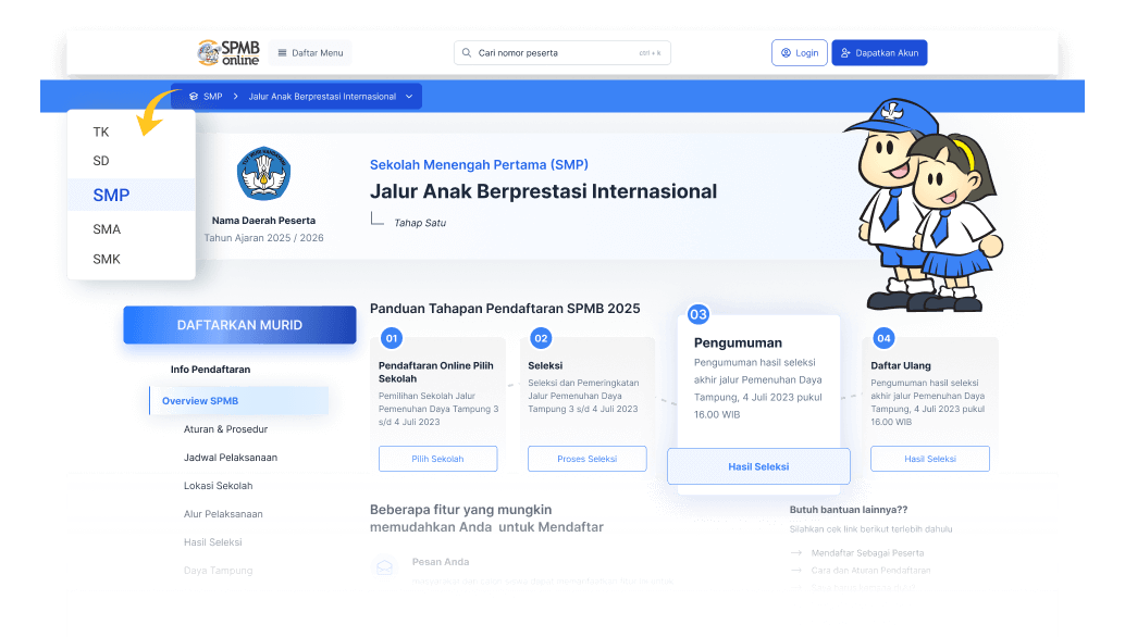 Portal | SPMB Online